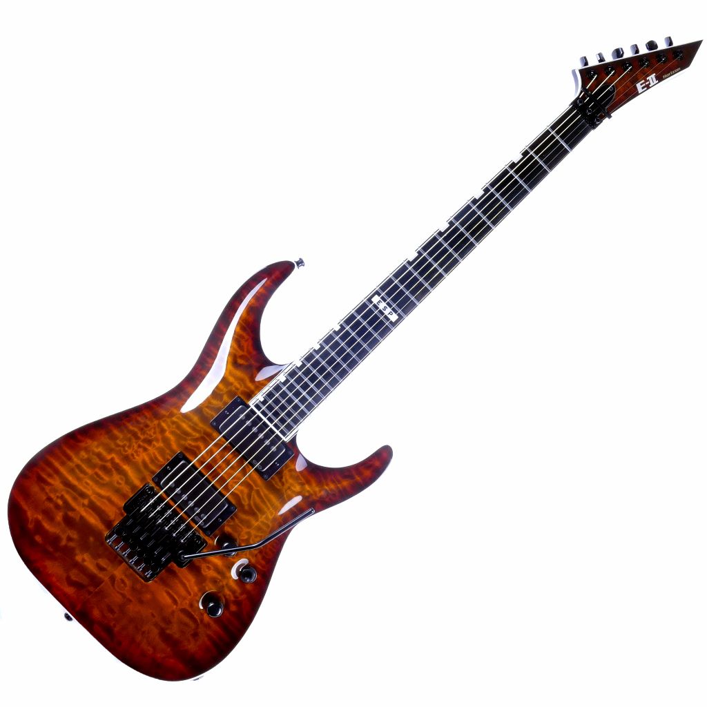 ESP E-II Horizon FR-II, Tiger Eye Sunburst TESB | Live Louder