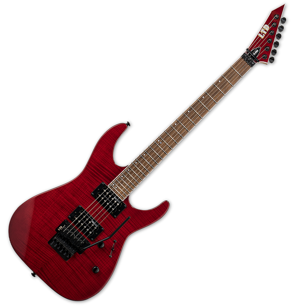 ESP Ltd M-200FM See Thru Red | Live Louder