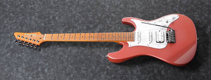 Ibanez AZ2204-HRM Prestige, Hazy Rose Metallic | Live Louder
