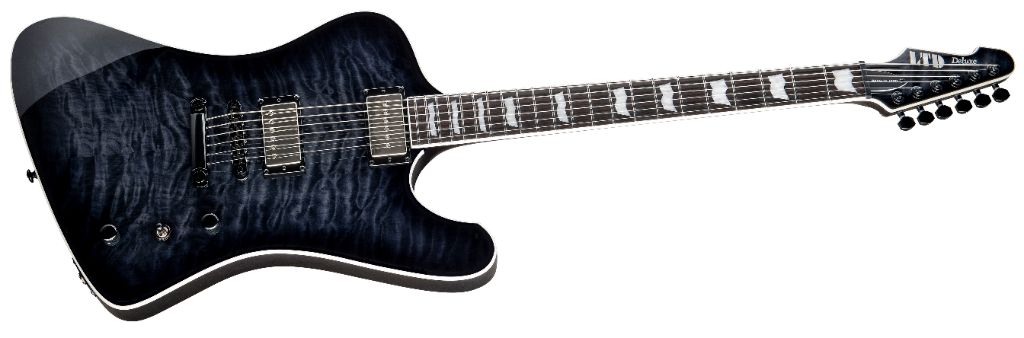 ESP Ltd Phoenix-1000 QM See Thru Black Sunburst | Live Louder